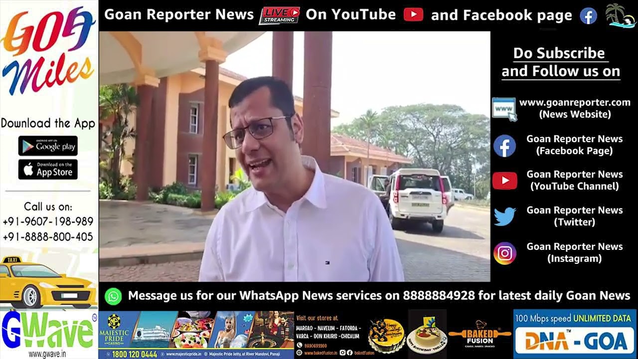 Goan Reporter-News, Live: MLA Yuri Alemao speaks on INDIA alliance in ...