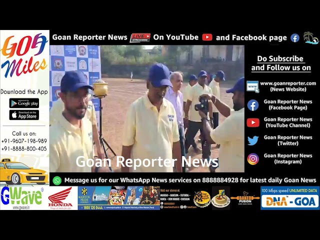Goan Reporter News: Inauguration of traditional sports games of Goa at ...