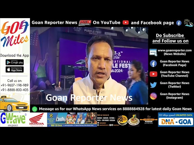 Goan Reporter-News, Live: State Commissioner for Persons with Disabilities, Guruprasad Pawaskar ...