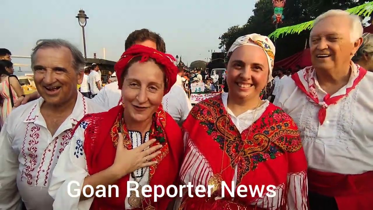 Goan Reporter News: Portugal Traditional Dance at Panjim Carnival 2024 ...