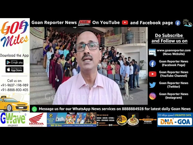 Goan Reporter News: Central Library's curator Sushant Dattaram Tandel ...