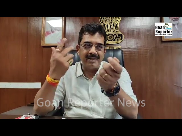Goan Reporter News: State BJP President Sadanand Tanavade comments on South Goa Loksabha Seat ...