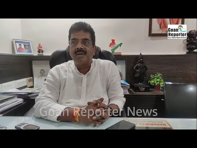Goan Reporter News: RS Member and State BJP President Sadanand Tanavade comments on South Goa ...