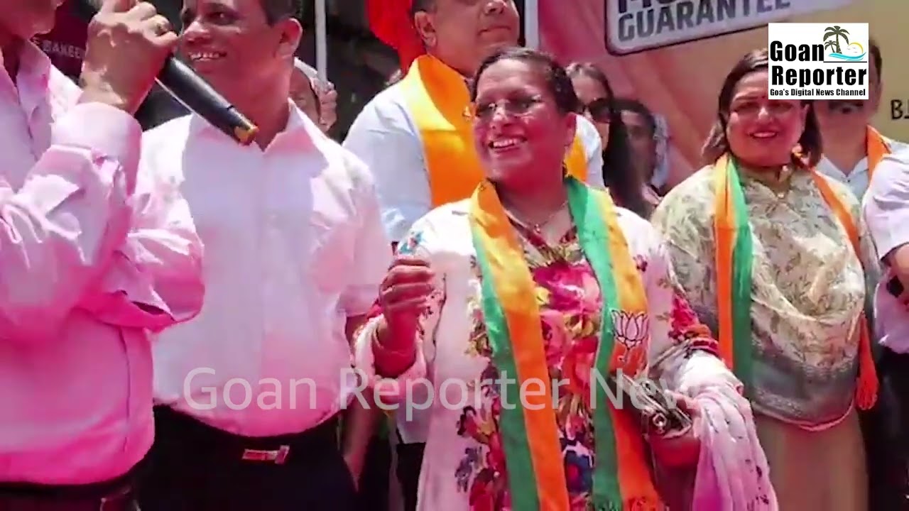 Goan Reporter-News, Live: Goa BJP North Goa Candidate of Lok Sabha Shripad Naik filled a ...