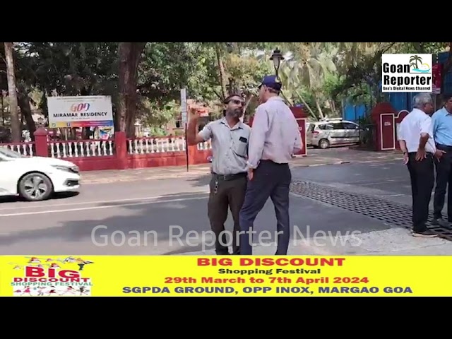 Goan Reporter-News, Live: CCP Mayor of Panjim Rohit Monserrate carries ...