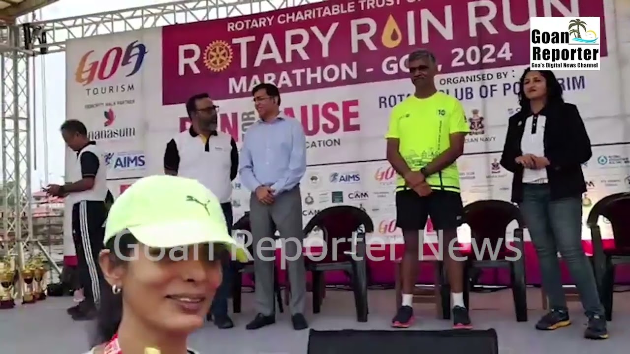 Goan Reporter-News Live: Award Ceremony of Rotary Rain Run 2024 | Goan ...