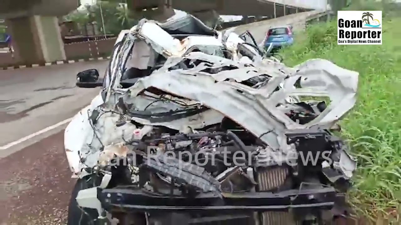 Goan Reporter News: Vehicle Completely Destroyed in Recent Agassaim ...