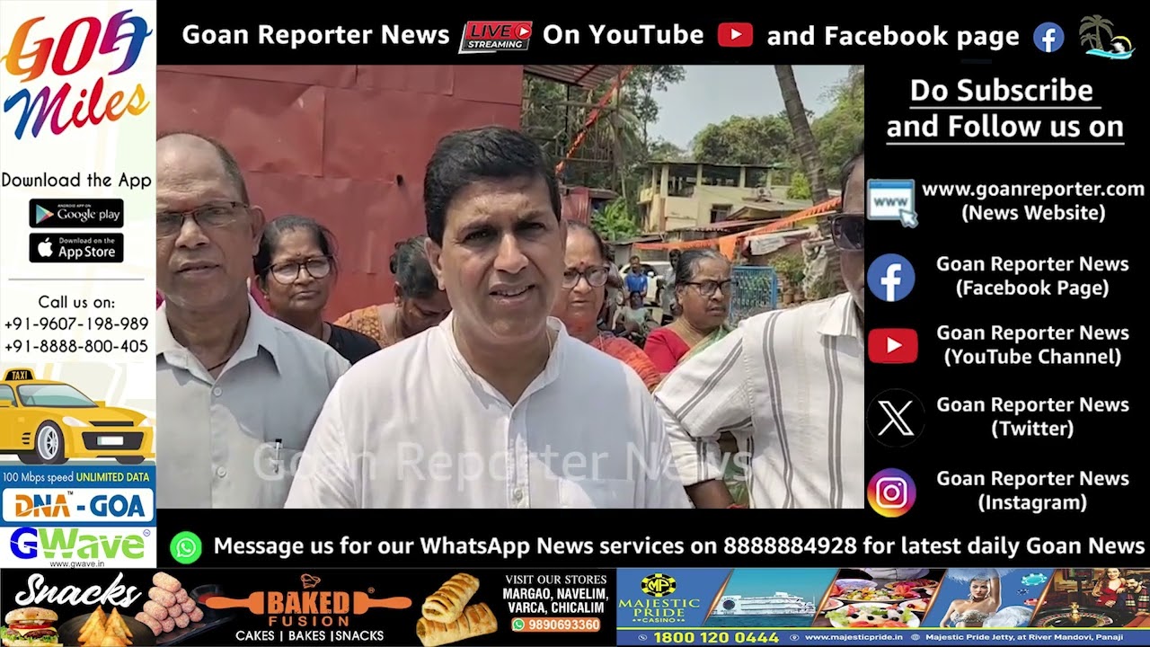 Goan Reporter News: Vasco MLA Krishna V Salkar inaugurates the ...