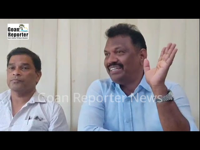 Goan Reporter News: Stakeholders Press Conference with MLA Michael Lobo ...