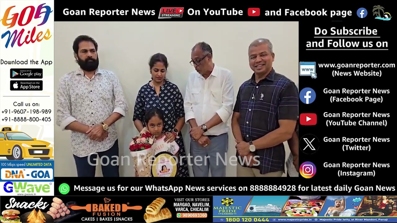 Goan Reporter: Navchetna Yuvak Sangh Pernem Felicitates Yajwari Tukaram ...