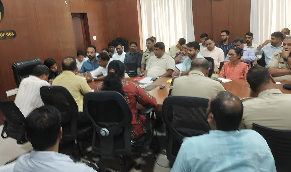 Goan Reporter: District Disaster Management Authority Reviews Monsoon ...