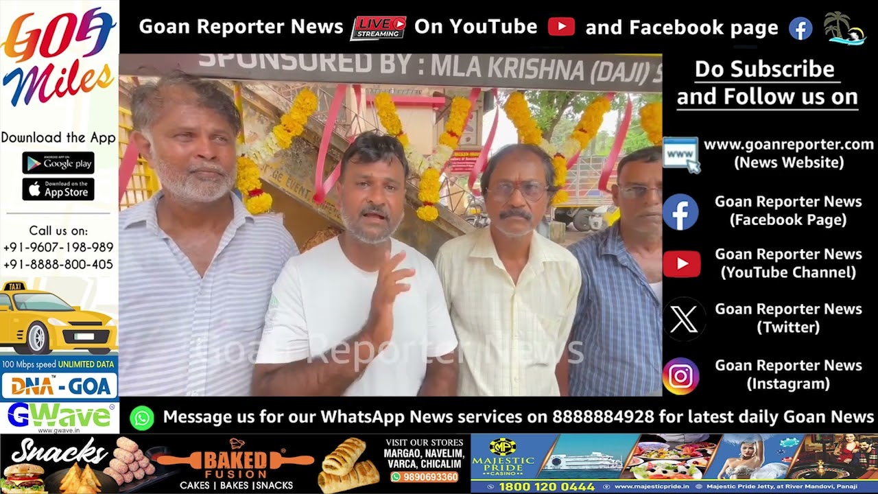 Goan Reporter: New Shade Inaugurated for Mormugao Motorcycle Taxi ...